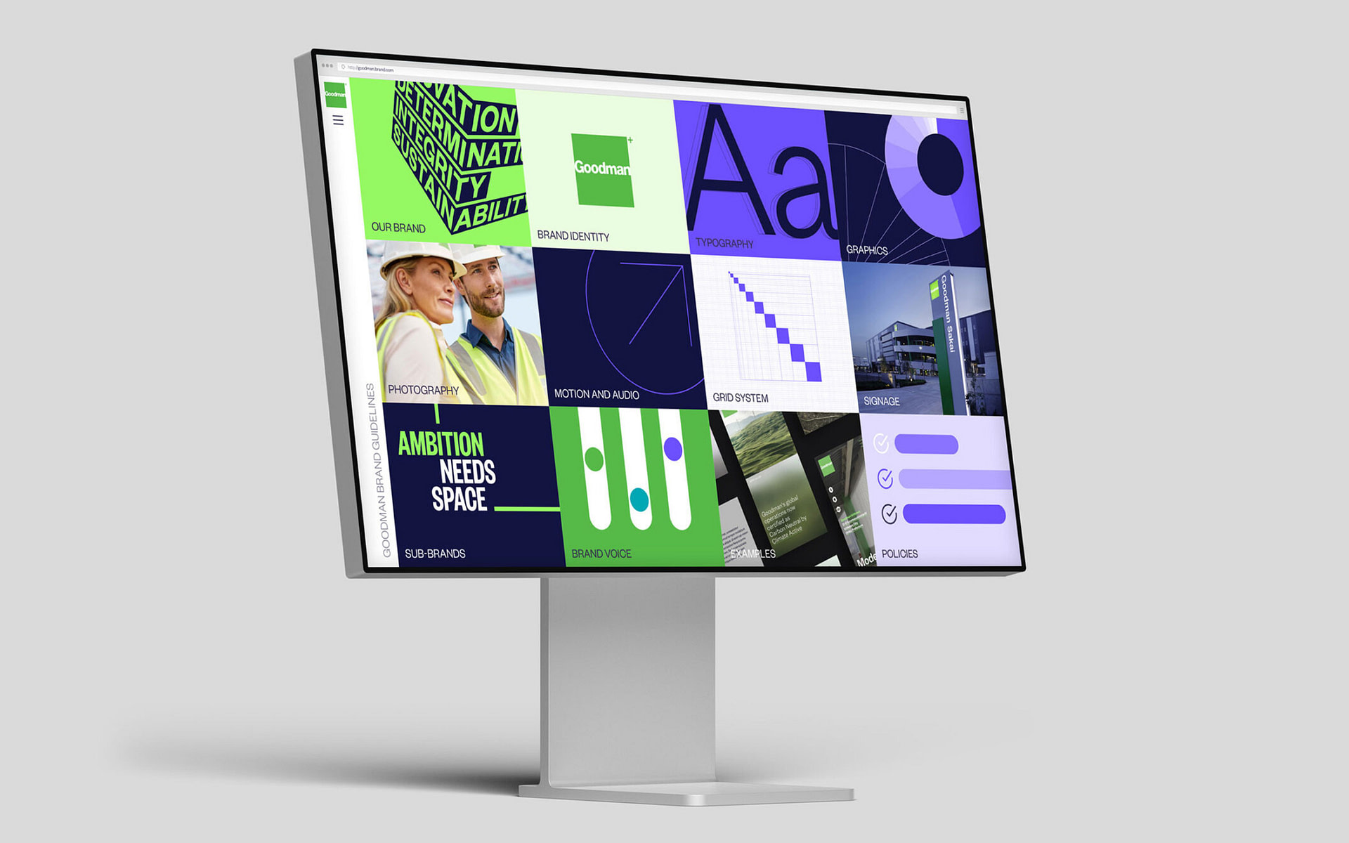 Goodman rebrand - Yonder Creative